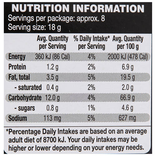 Damora Crisps Sea Salt 150g